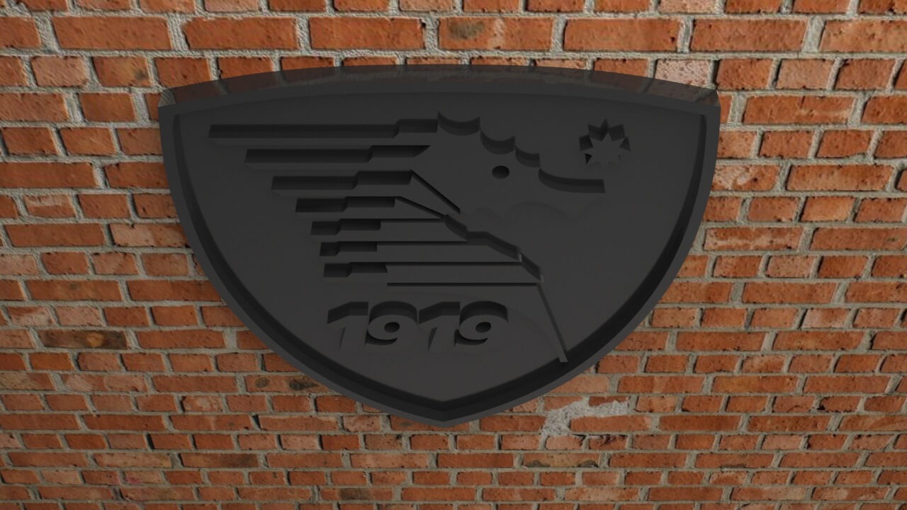 U.s. Salernitana 1919 Logo - 3D Model by waelmoussa