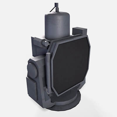 Radar System 5P-10 Puma 3D Model by war_ships