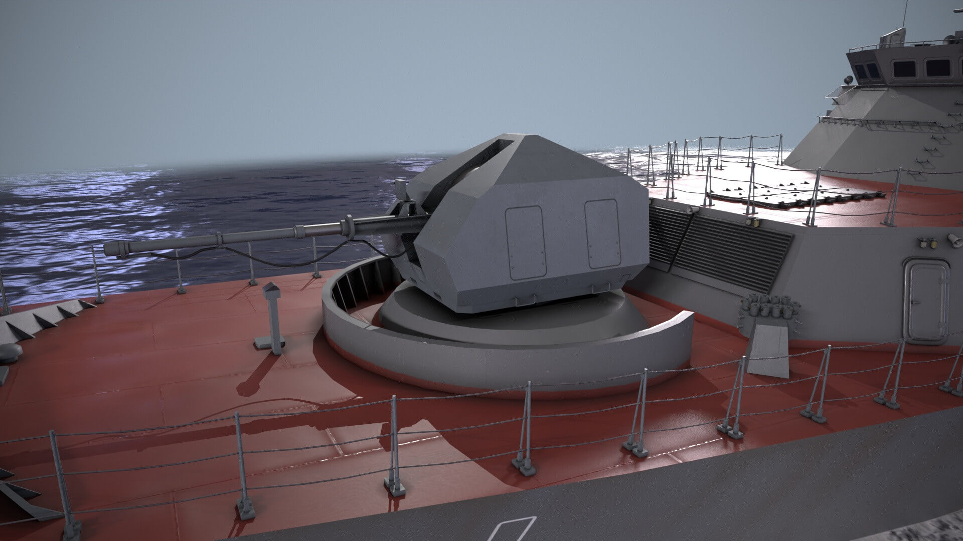 War Ship Corvette 20385 - 3D Model by war_ships