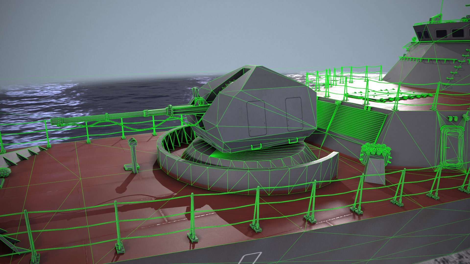 War Ship Corvette 20385 - 3D Model by war_ships