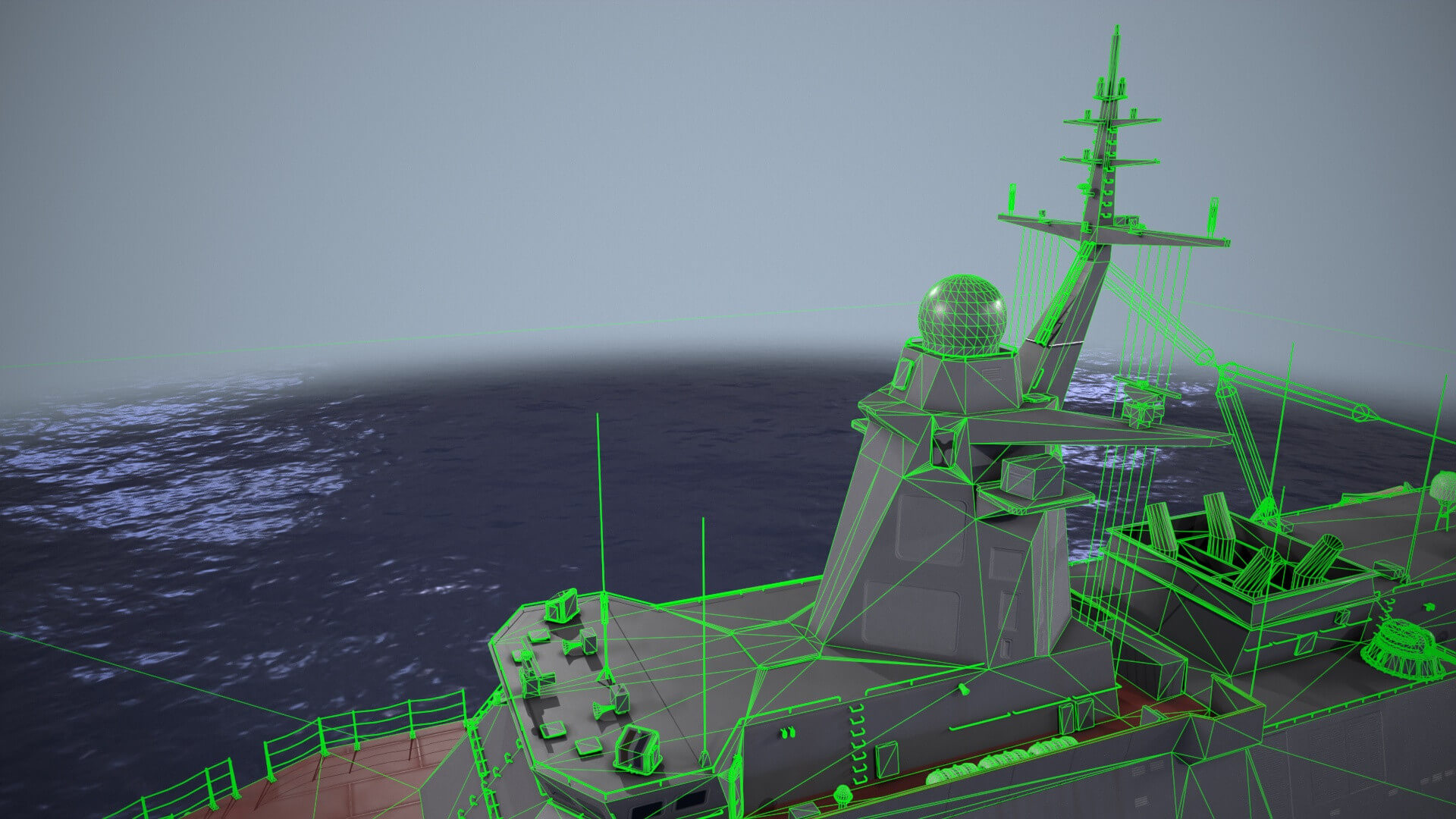 War Ship Corvette 20385 - 3D Model by war_ships