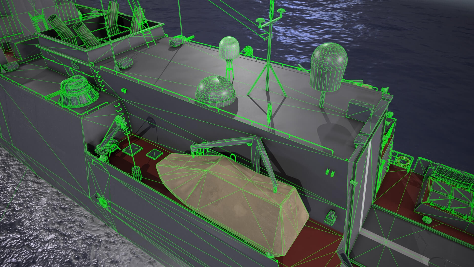 War Ship Corvette 20385 - 3D Model by war_ships