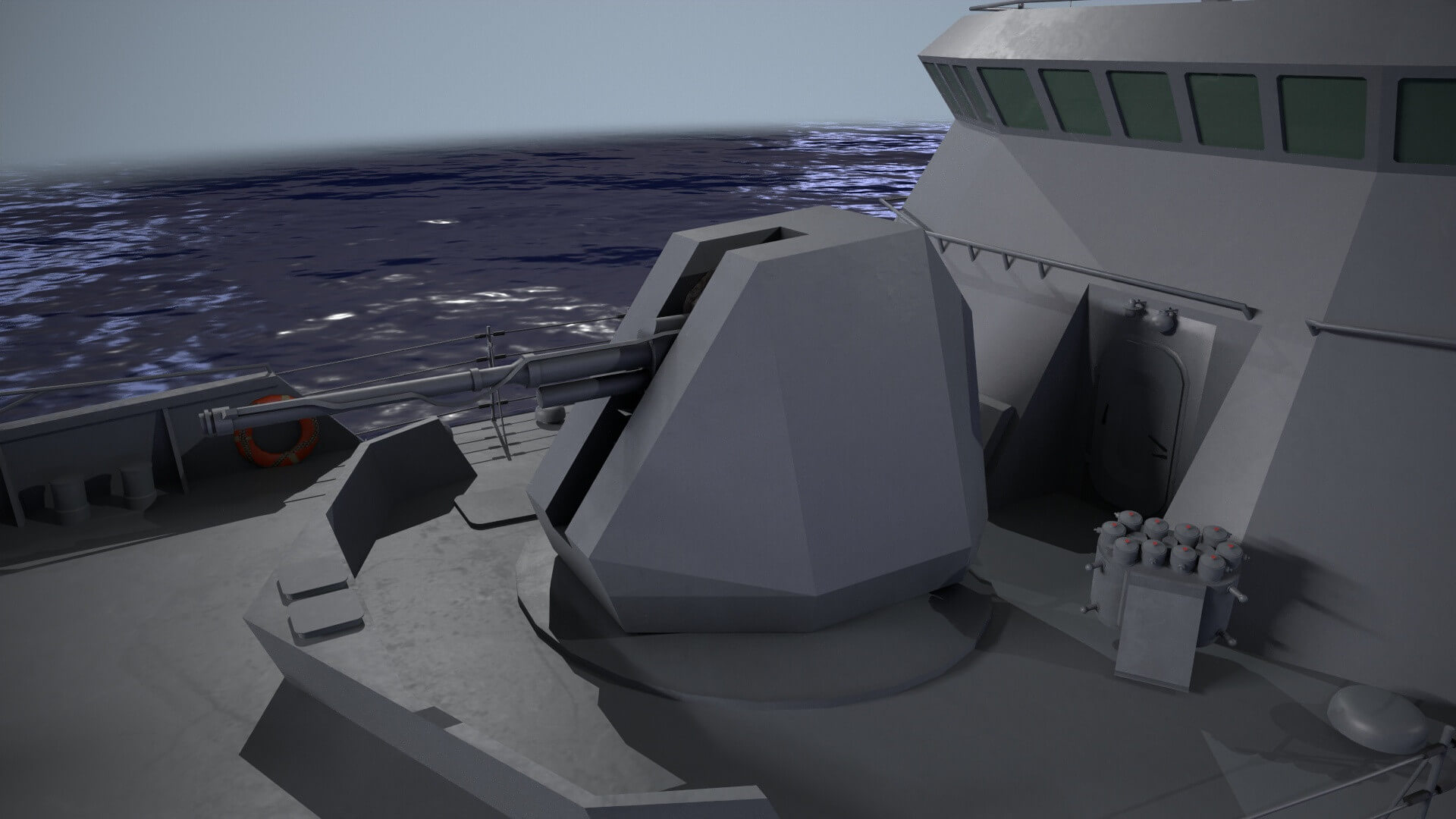 War Ship Corvette 22800 - 3D Model by war_ships
