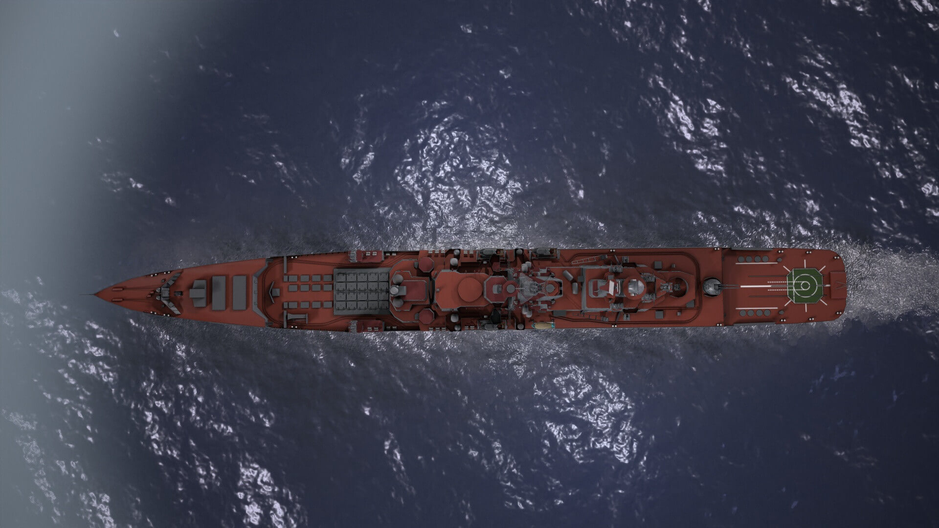 War Ship Cruiser 1144 - 3D Model by war_ships