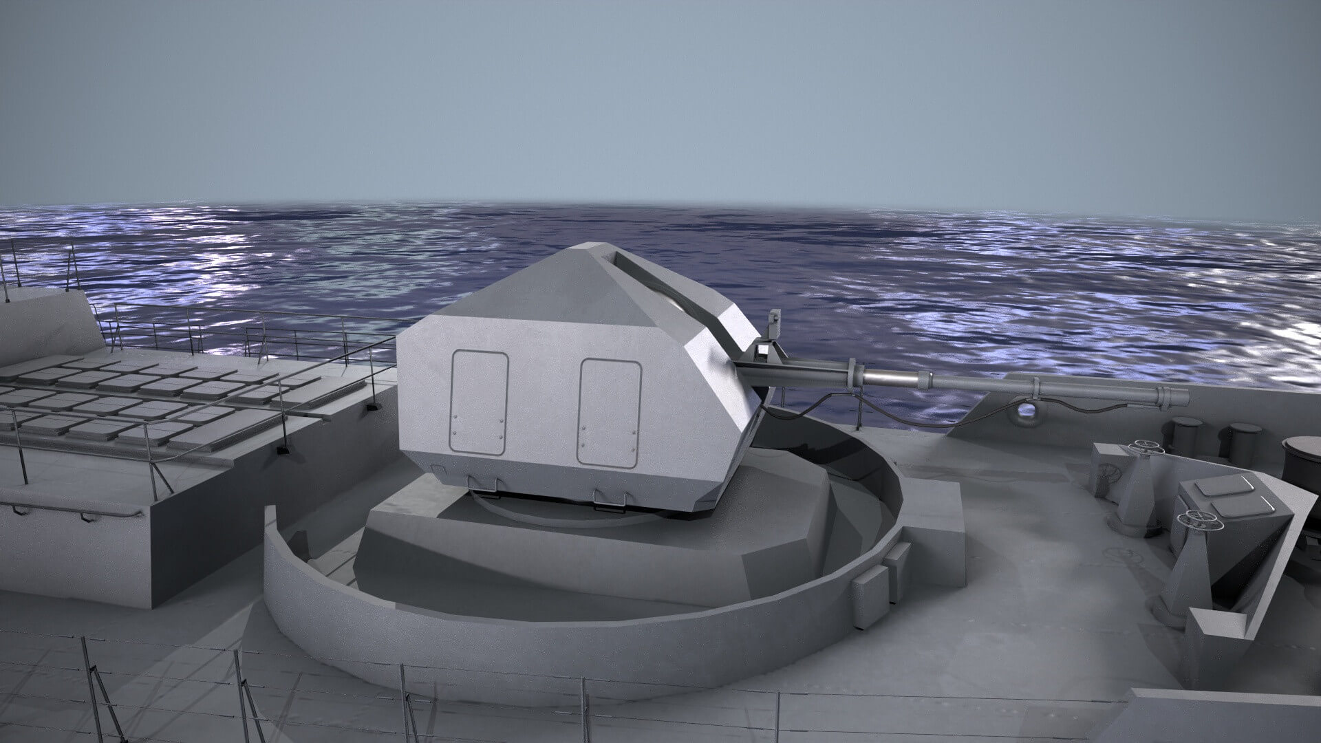 War Ship Frigate 11356 - 3D Model by war_ships