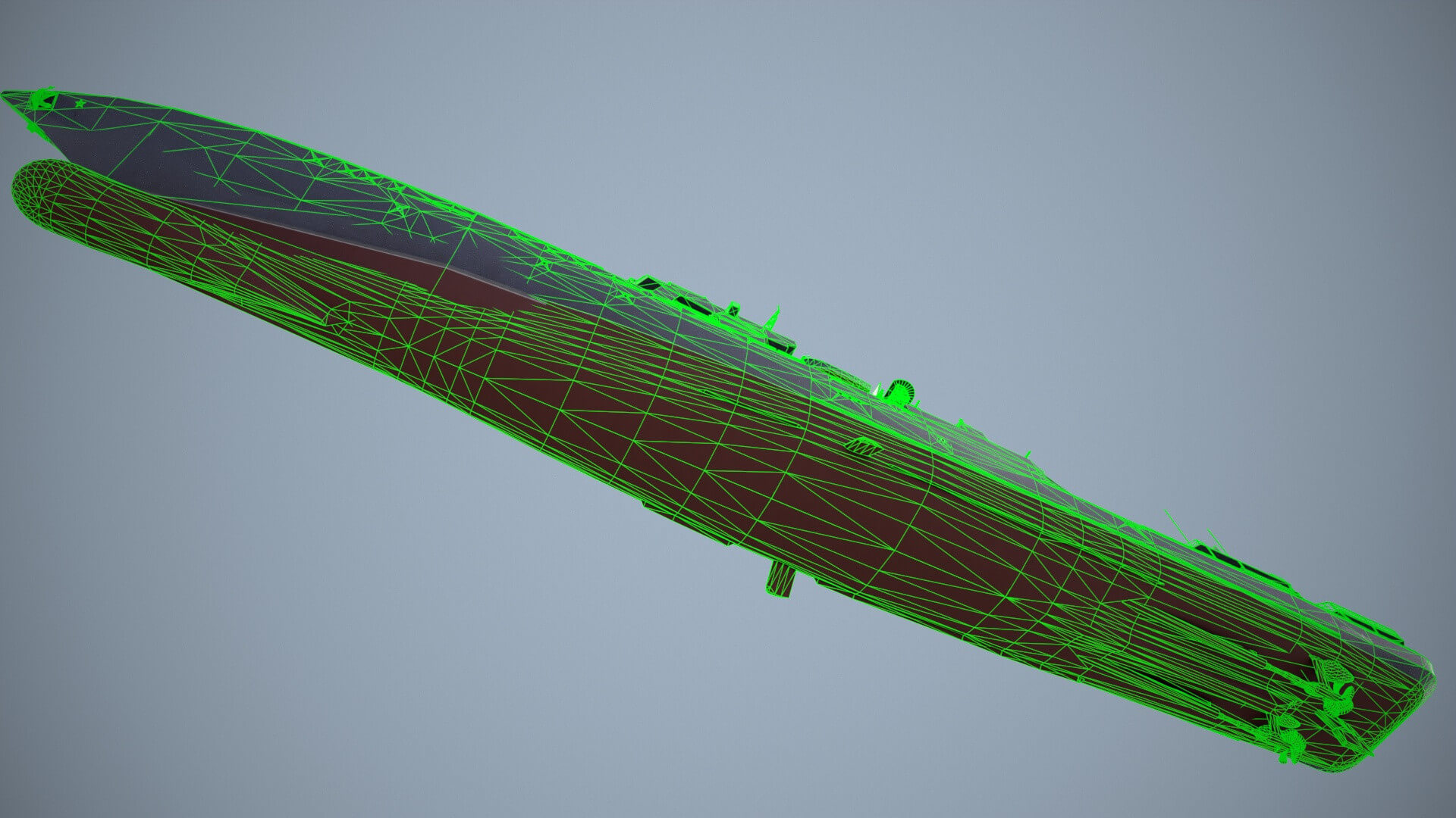 War Ship Frigate 1155 - 3D Model by war_ships