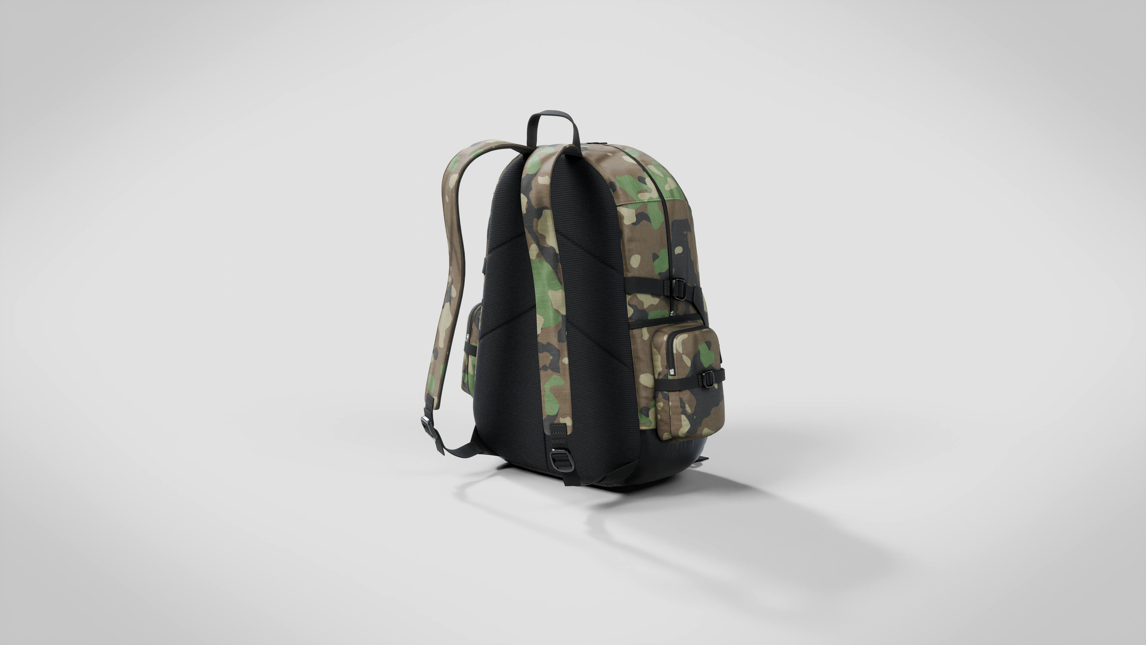 Adventure Awaits - Realistic Camouflage Backpack 3D Model by Warkarma