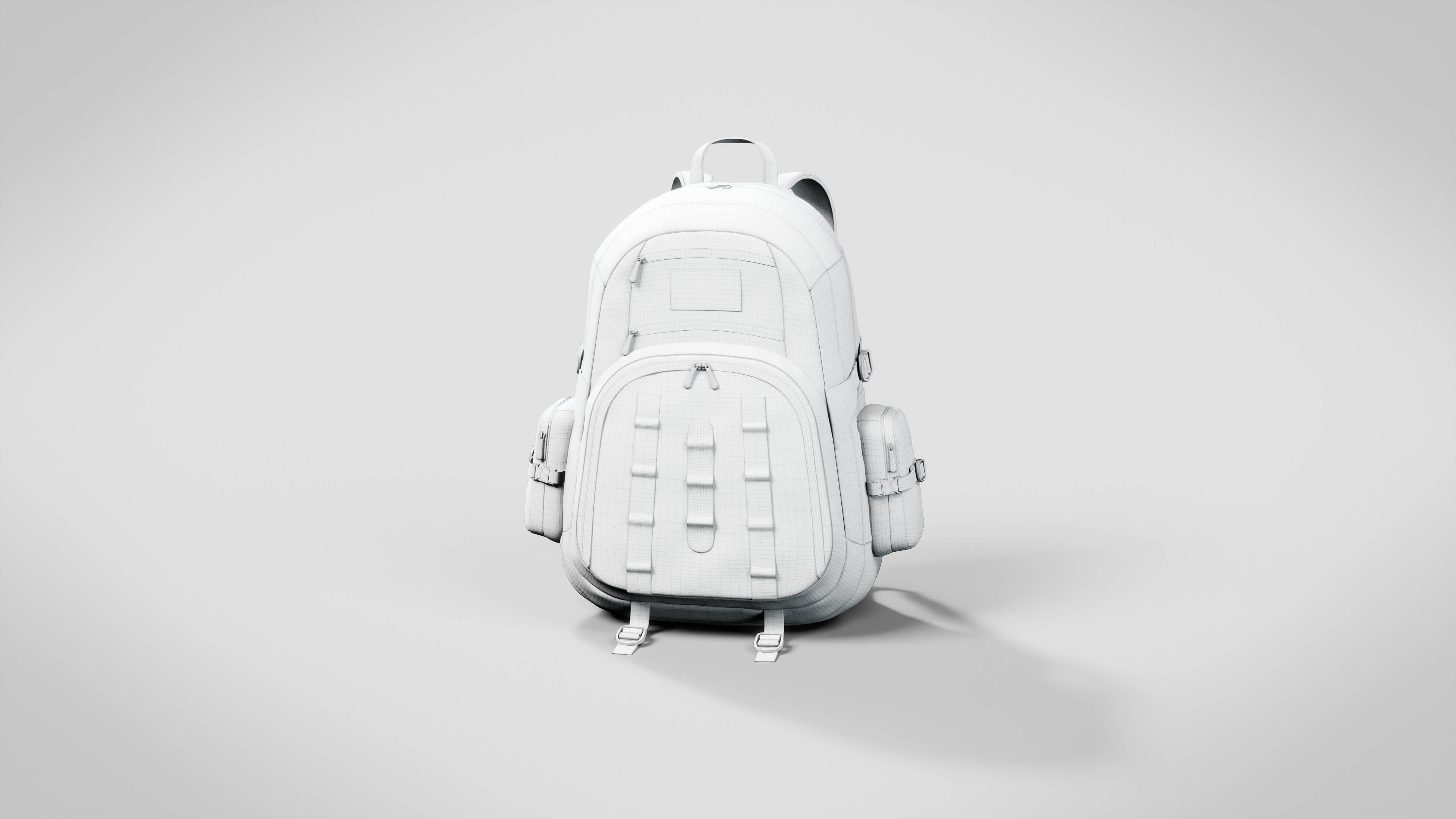 Adventure Awaits - Realistic Camouflage Backpack 3D Model by Warkarma