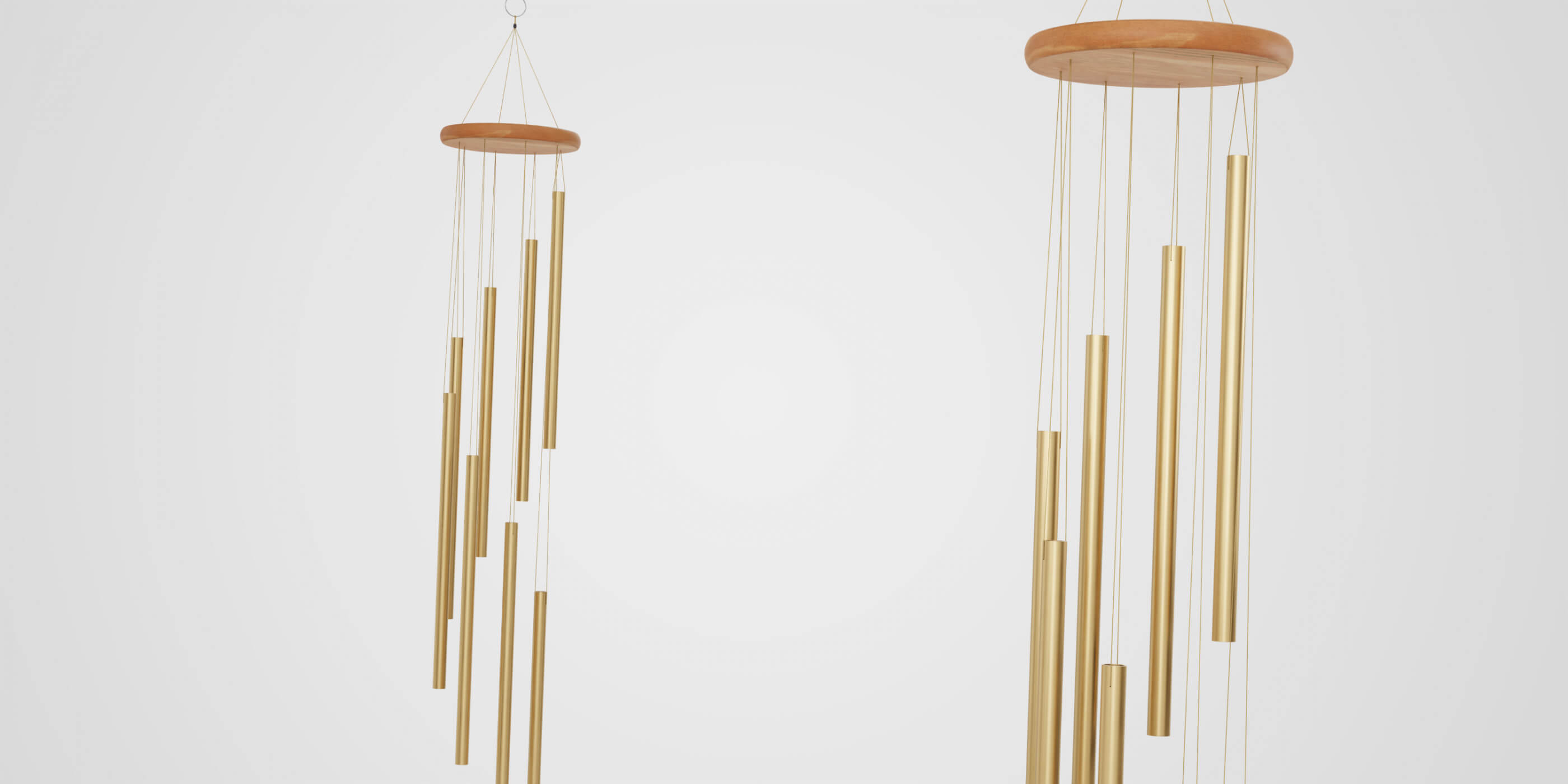 Elegant Copper Windchime - 3D Model by Warkarma