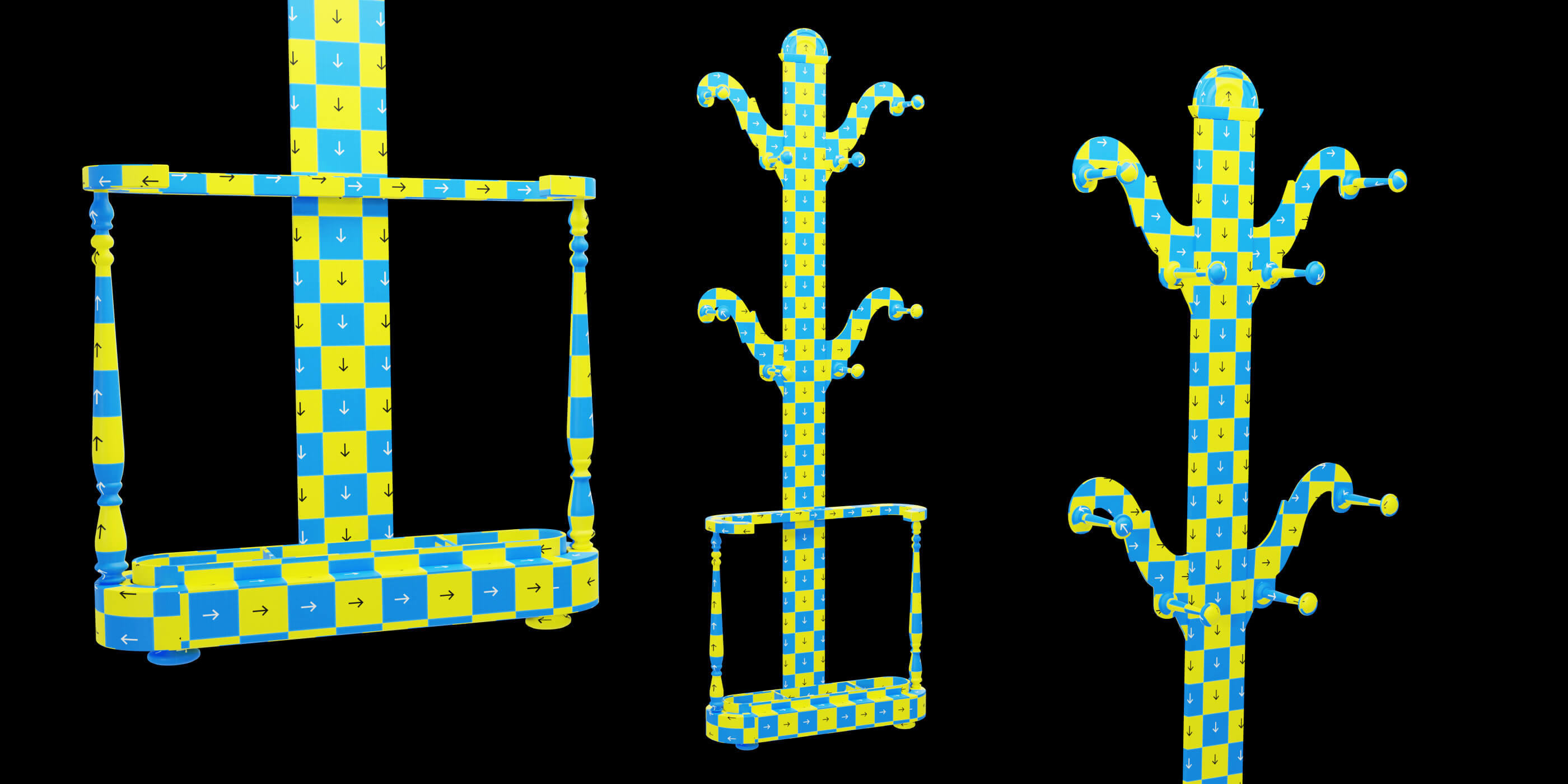 Hook Pack - 58 Model Variation - Tiling Textures by Warkarma