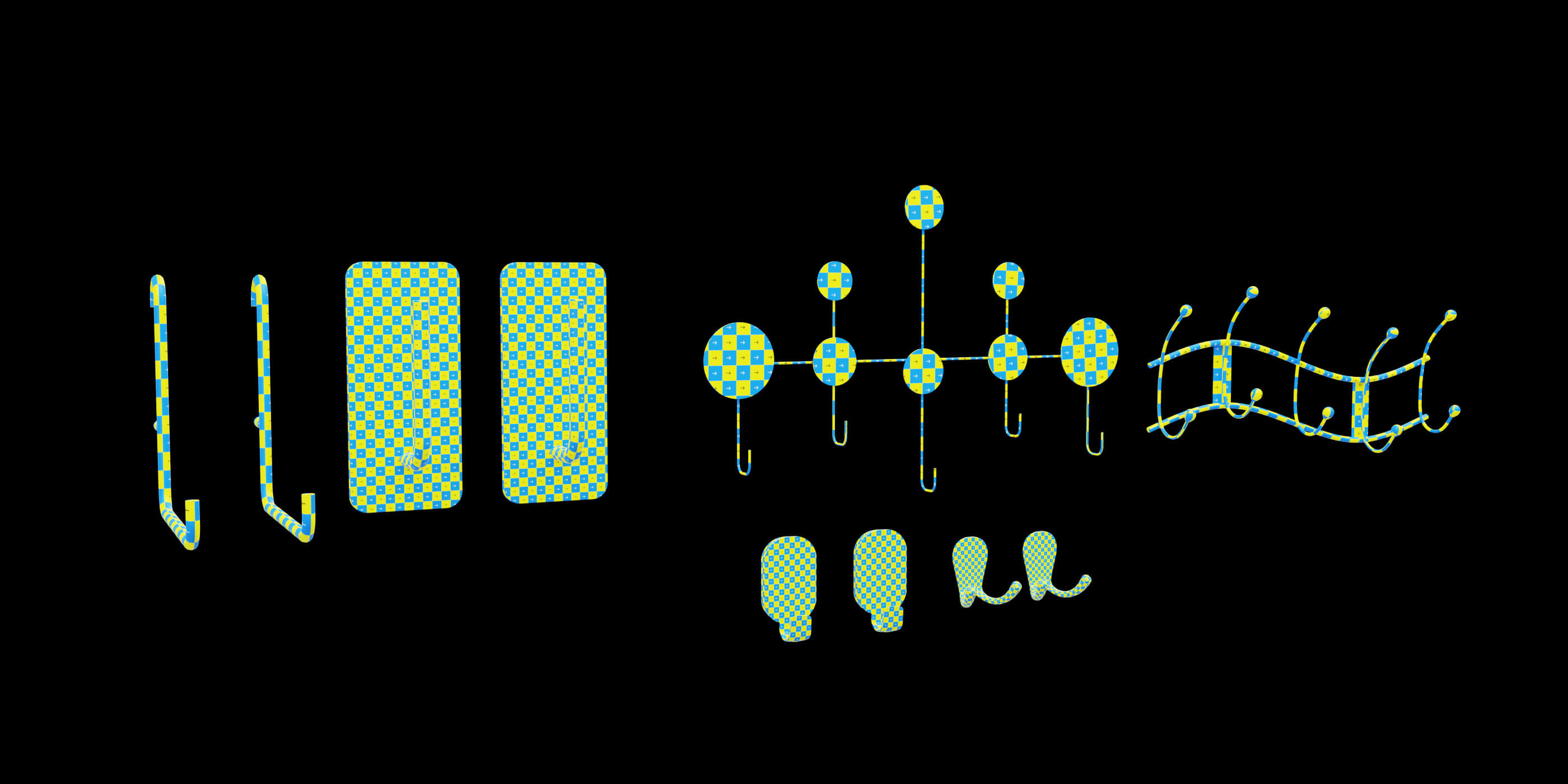 Hook Pack - 58 Model Variation - Tiling Textures by Warkarma