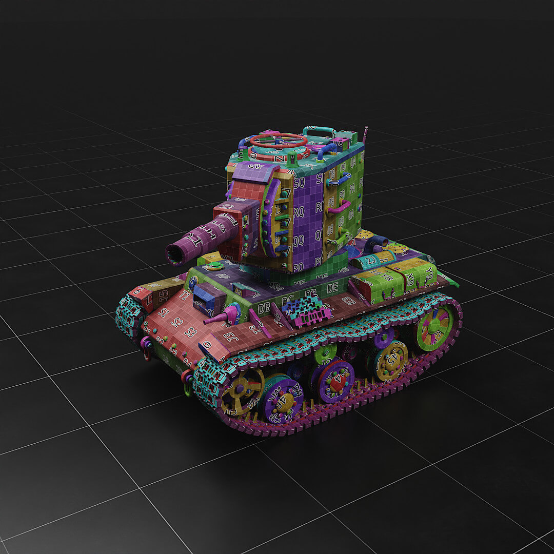 Kv 2 - USSR Heavy Tank 3D Model by Warkarma