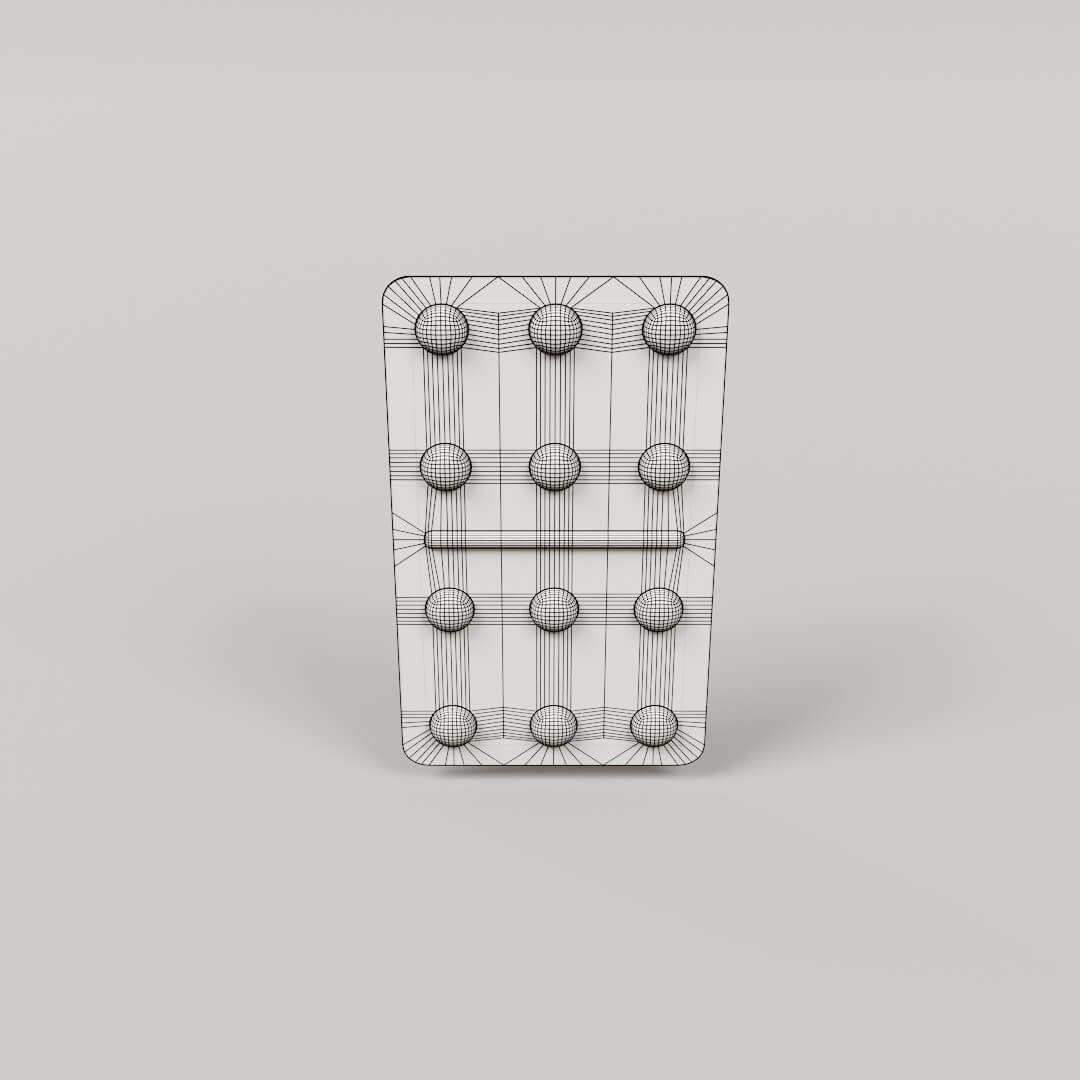 Medicine Pack - 3D Model by Warkarma