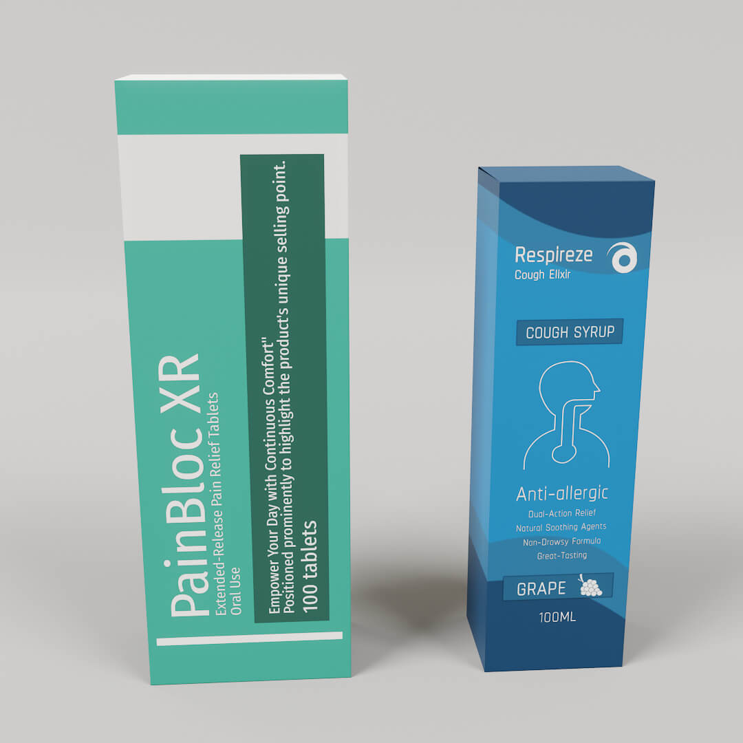 Medicine Pack - 3D Model by Warkarma