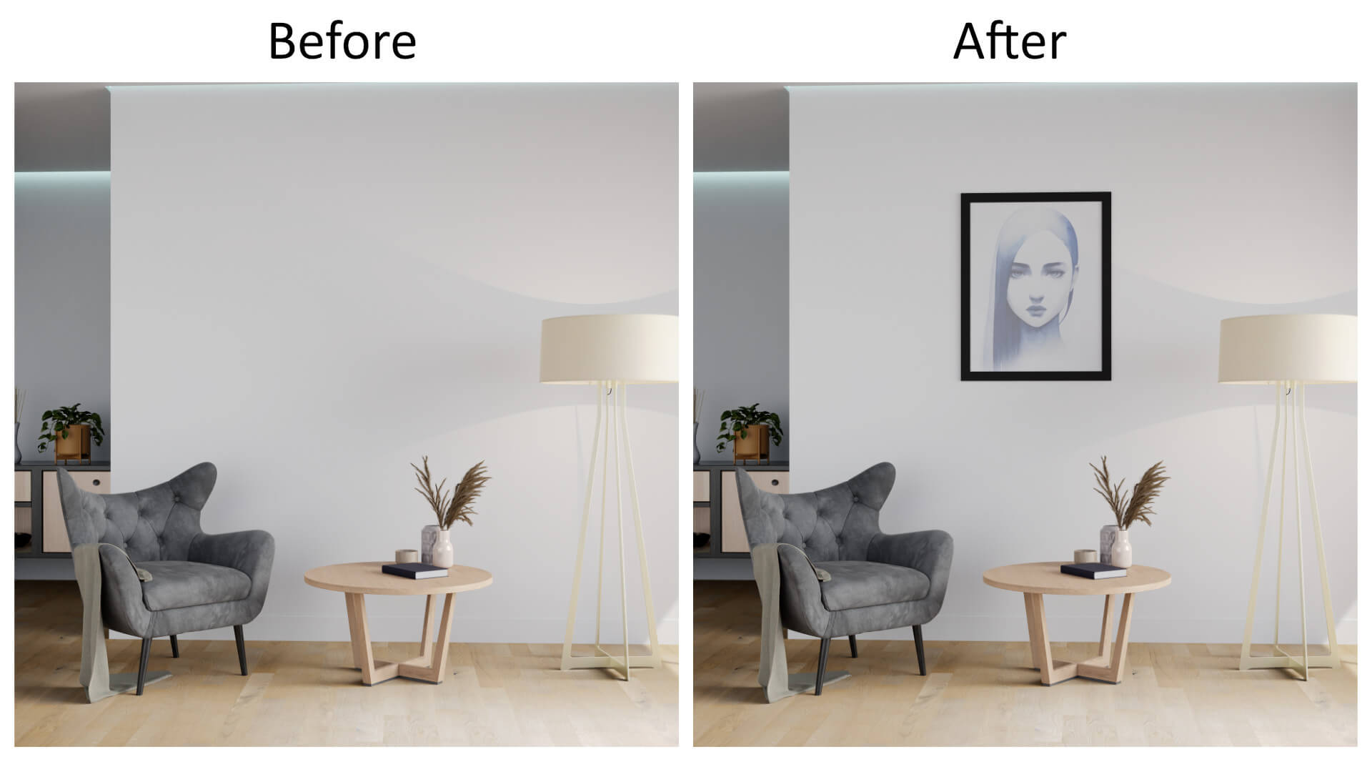 Picture Frame Collection - Traditional 3D Model by Warkarma