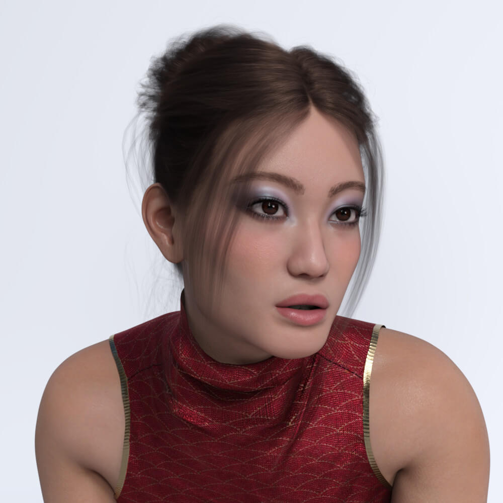 Chern Ruolan Morph for G9 - Daz Content by warloc