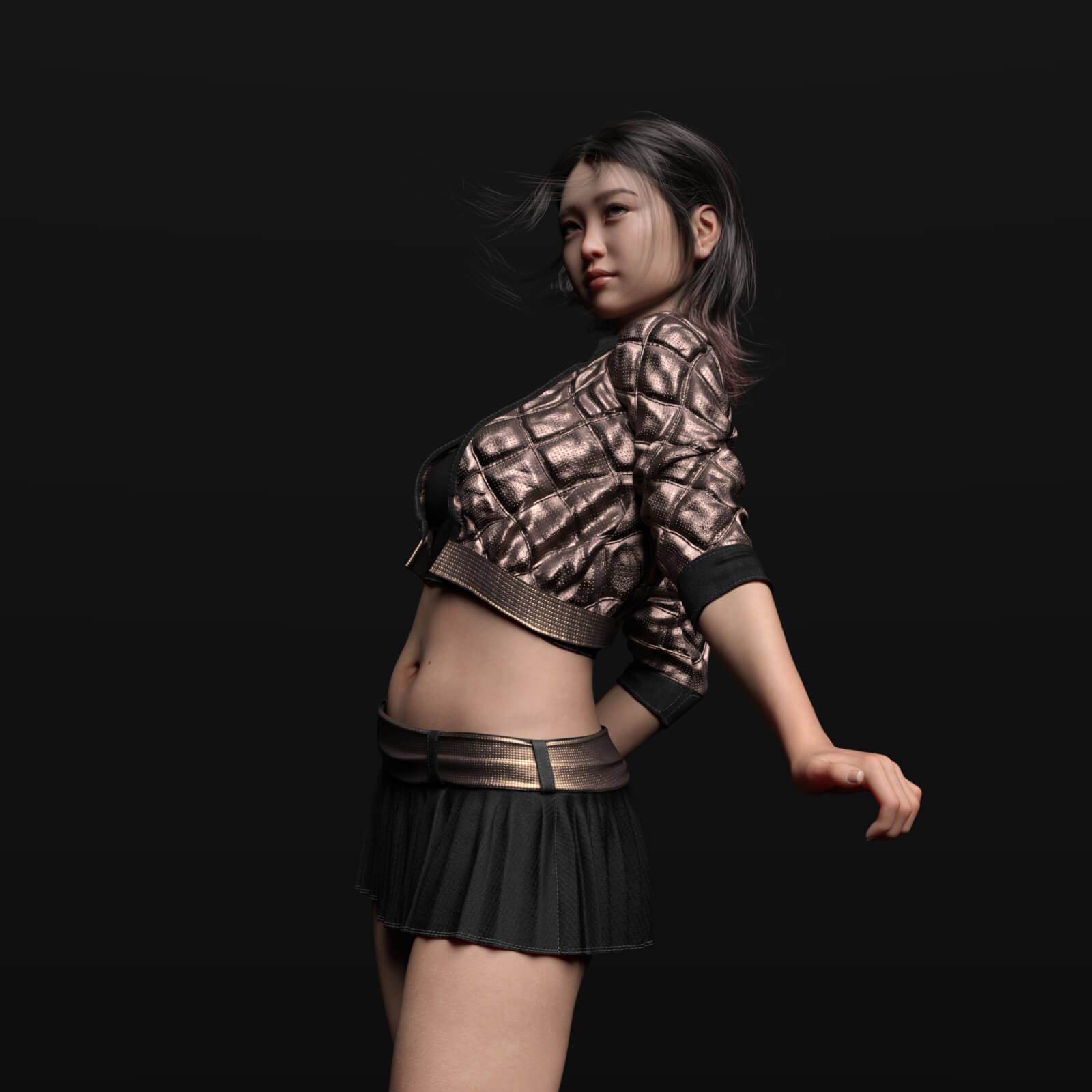 Cho-Lin Morph for Genesis 8 Female Daz Content by warloc