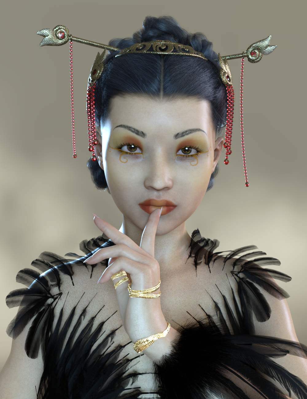 Hinata - Beautiful Japanese Female Character Daz Content by warloc