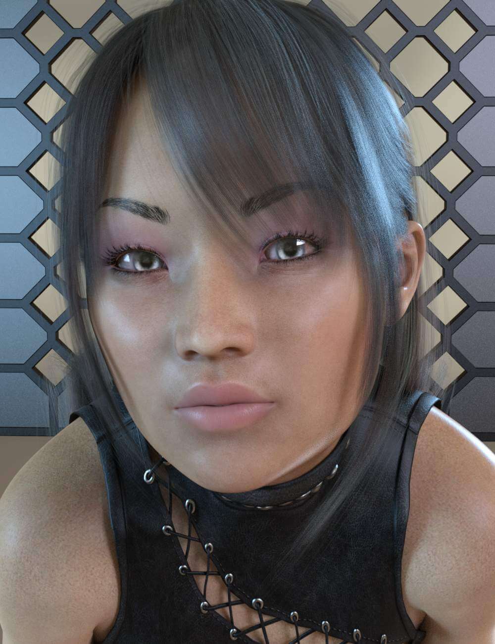 Hinata - Beautiful Japanese Female Character Daz Content by warloc