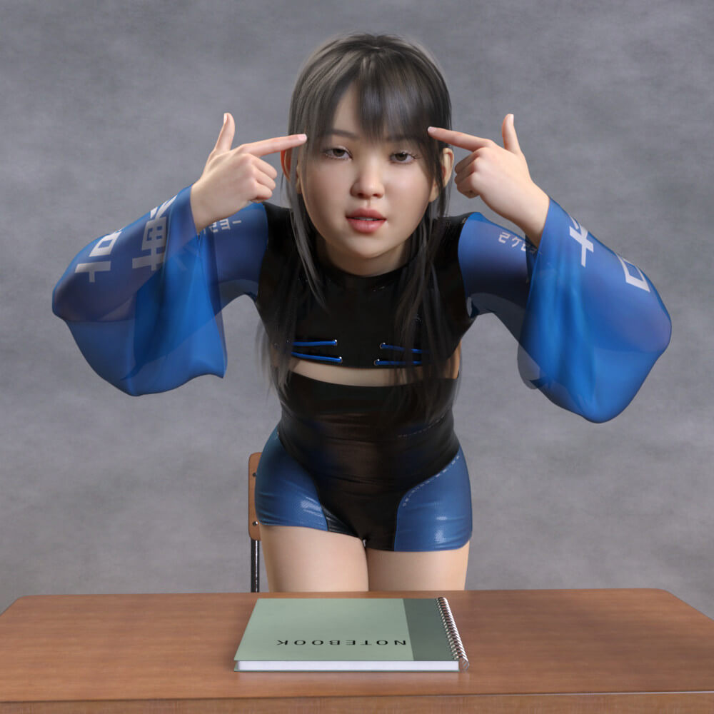 Huifang Character Morph for Genesis 8 Female - Daz Content by warloc