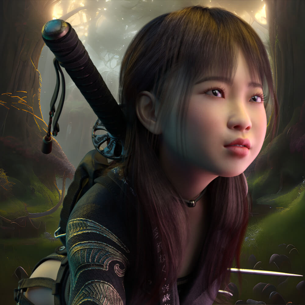 Kunthea Character Morph for Genesis 8 - Daz Content by warloc