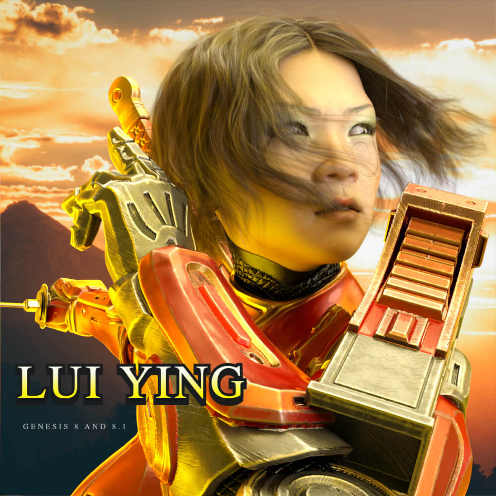 Lui Ying for Genesis 8 and 8.1 Female - Daz Content by warloc