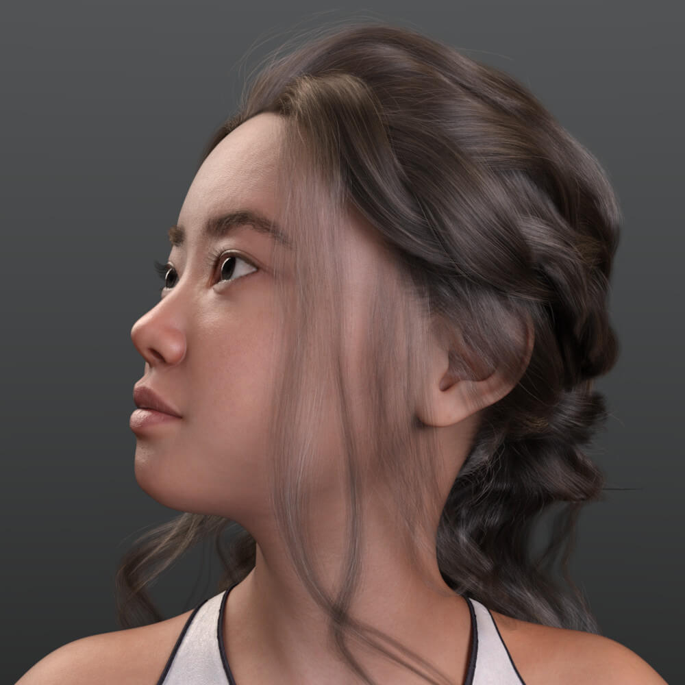 Neala Asian Teen Female Character Morph - Daz Content by warloc