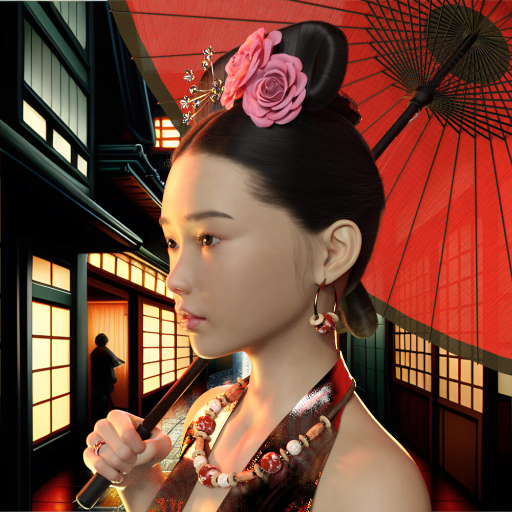 On Soo-Yun Character Morph for Genesis 8 Female Daz Content by warloc