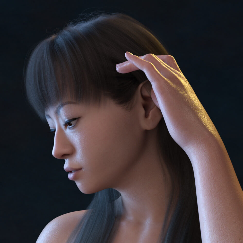 Shihong Character Morph for Genesis 9 - Daz Content by warloc