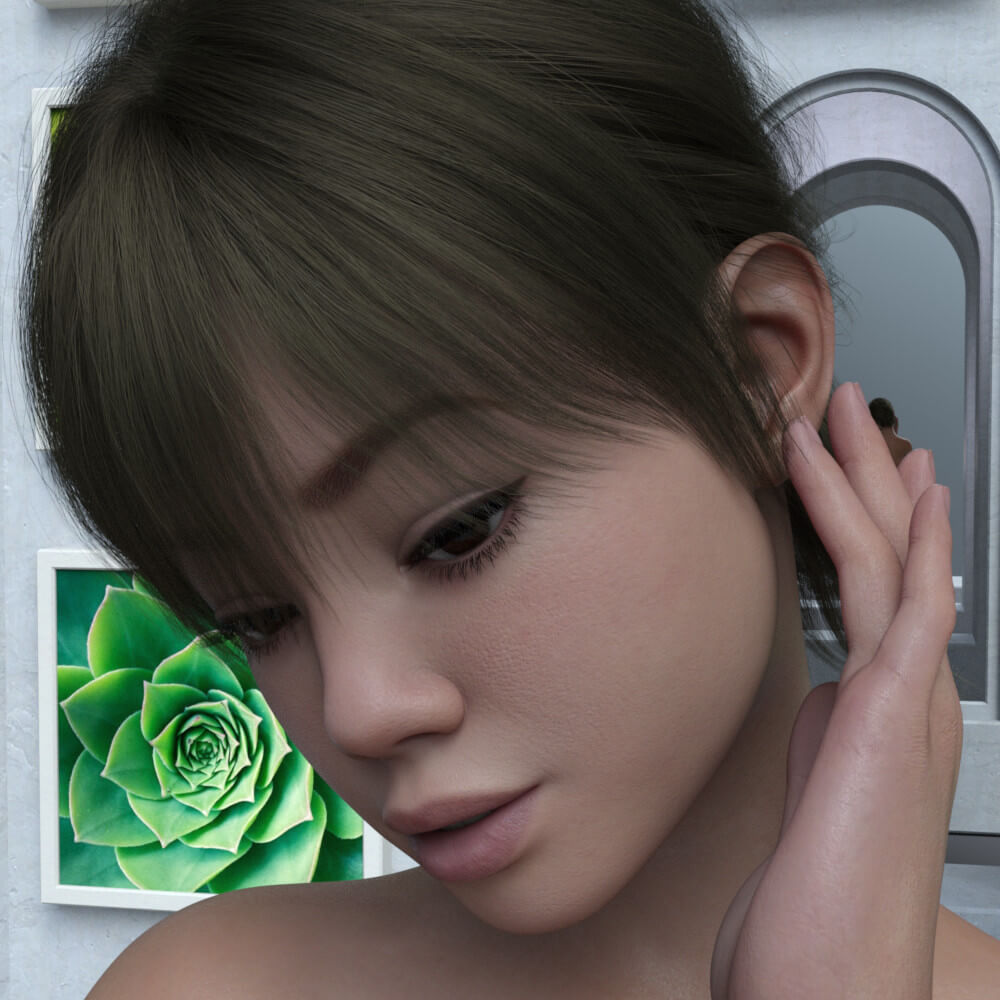 Sim Ki - Teen Character Morph for Genesis 9 Daz Content by warloc