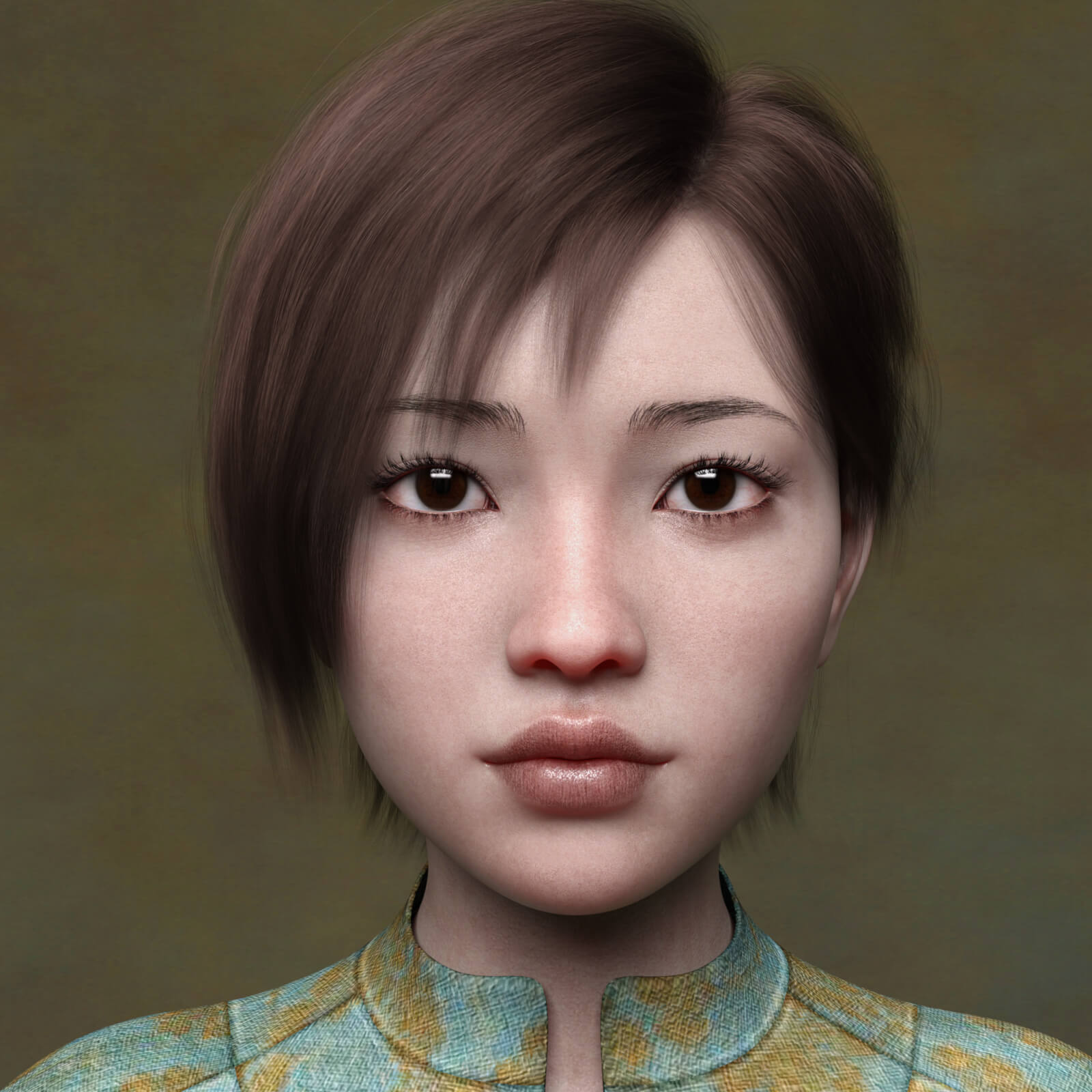 Teen Luo-Ling Morph for Genesis 8 Female Daz Content by warloc