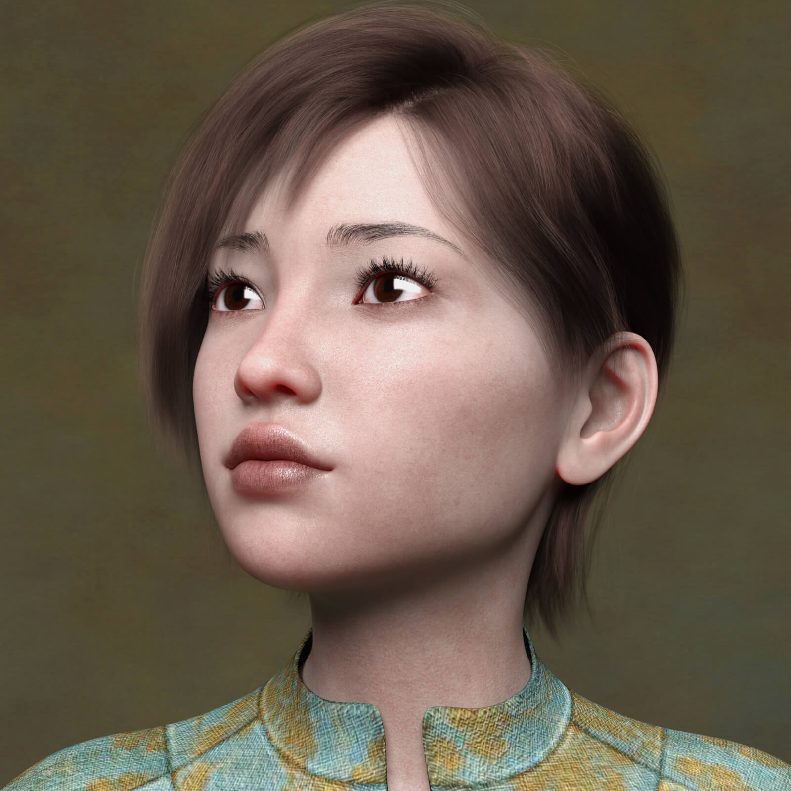 Teen Luo-Ling Morph for Genesis 8 Female Daz Content by warloc