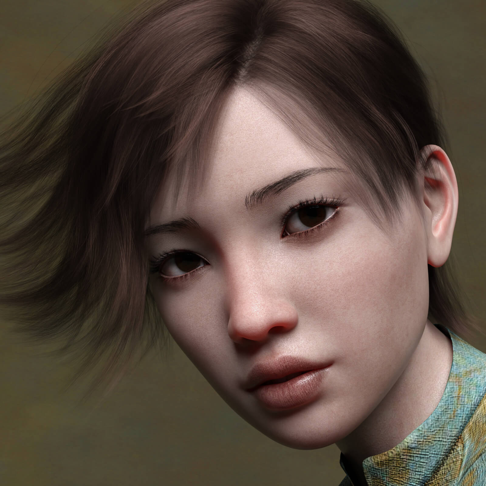 Teen Luo-Ling Morph for Genesis 8 Female Daz Content by warloc