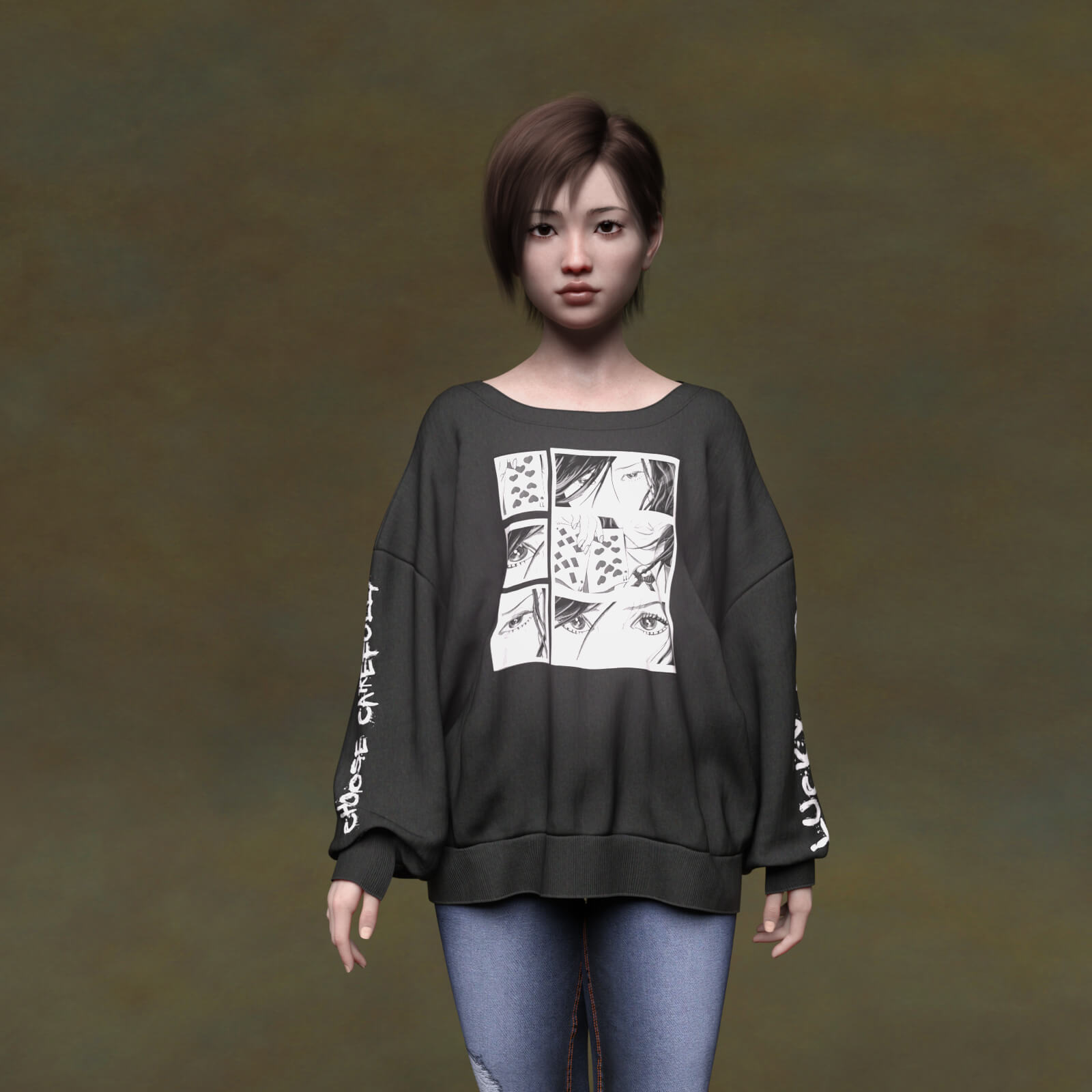 Teen Luo-Ling Morph for Genesis 8 Female Daz Content by warloc