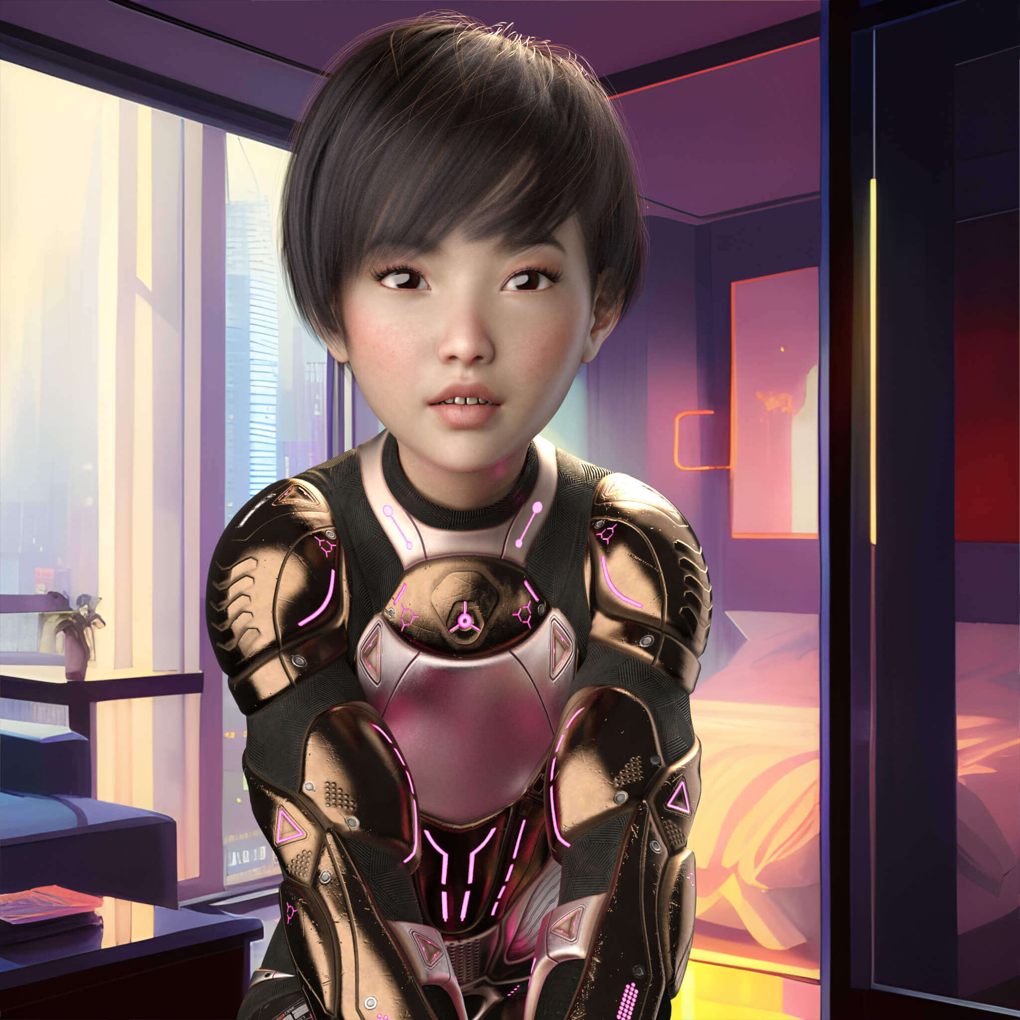 Xiuqing Teen Character Morph for Genesis 8 Female - Daz Content by warloc