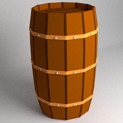 Barrel Pack - 3D Model by WarsGamer12