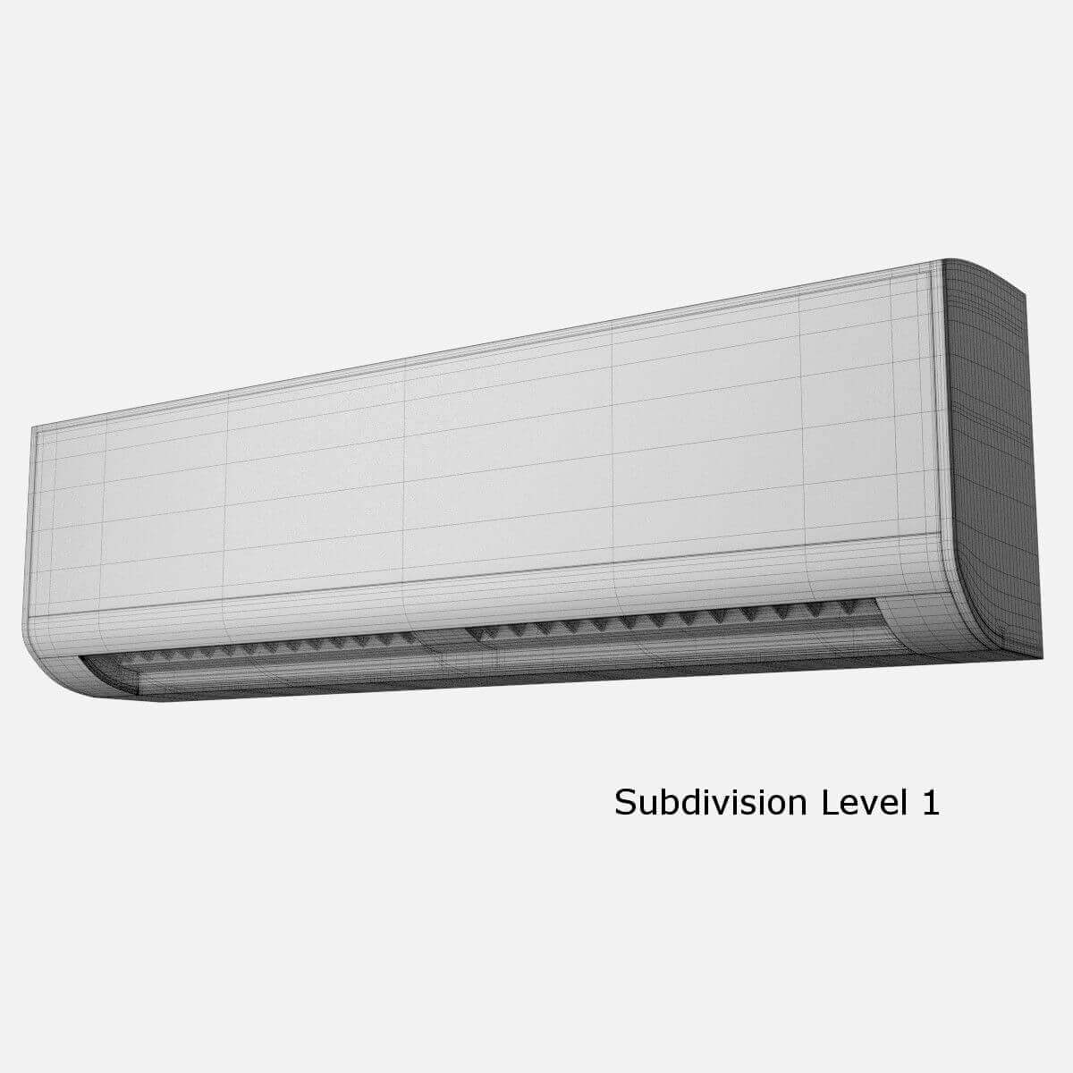 Mini Split Air Conditioner - 3D Model by weeray