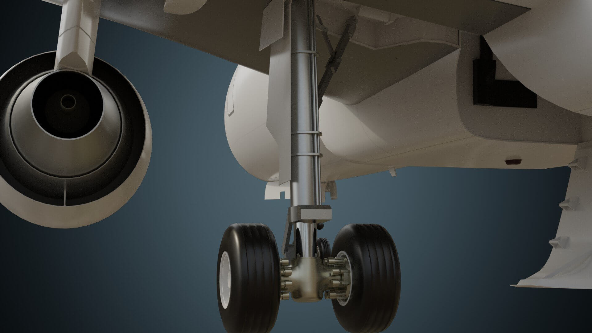 Airliner 1A - 3D Model by weeray