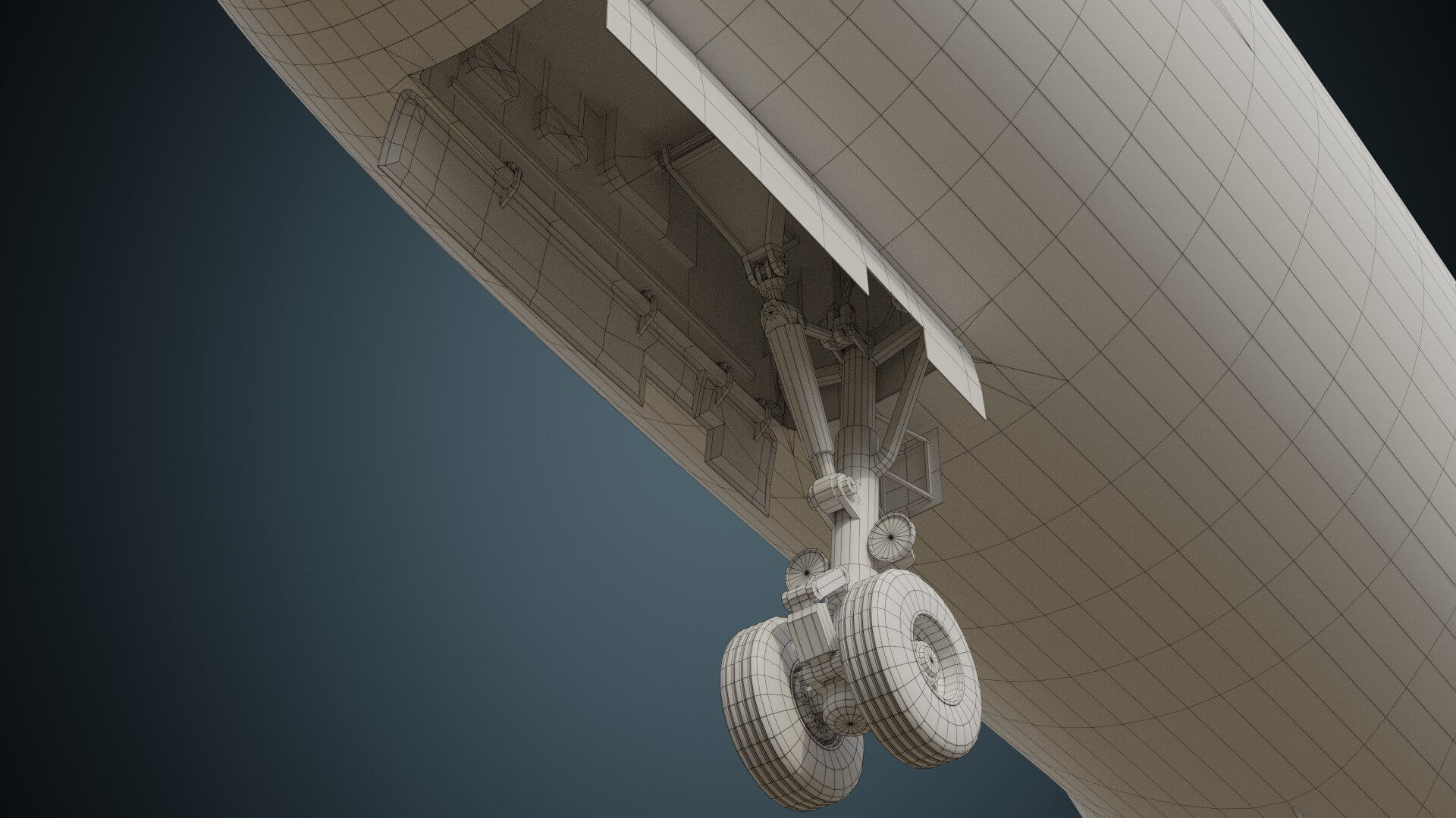 Airliner 1A - 3D Model by weeray