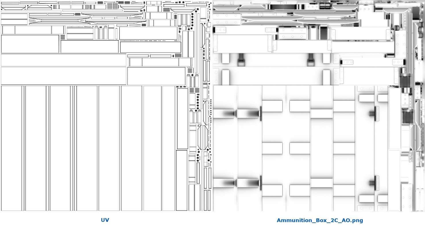 Ammunition Box 2C - 3D Model by weeray