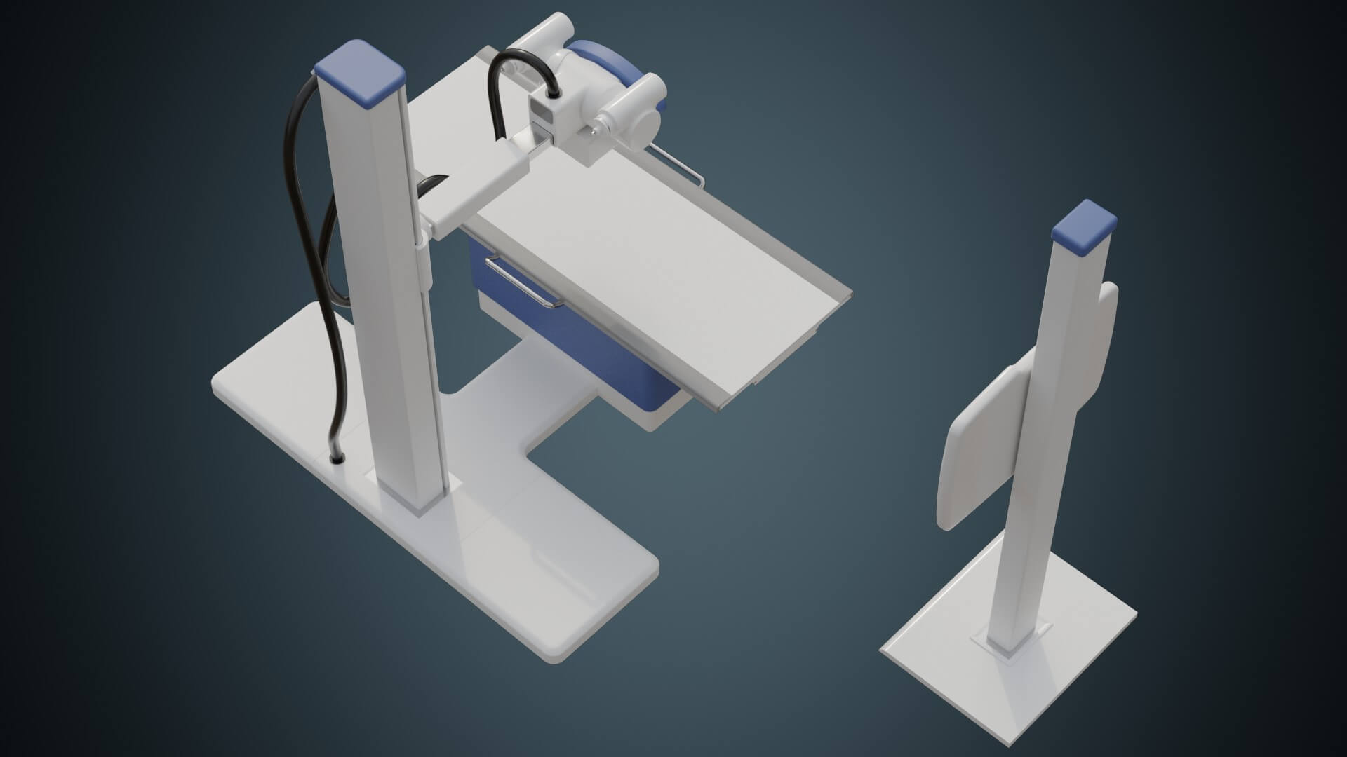 Angiography Machine 1 Basic - 3D Model by weeray