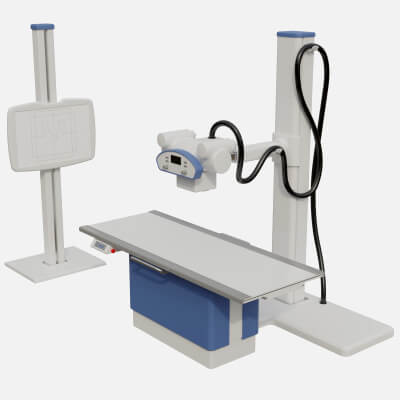 Angiography Machine 1 Basic - 3D Model by weeray