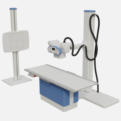 Angiography Machine 1A - 3D Model by weeray