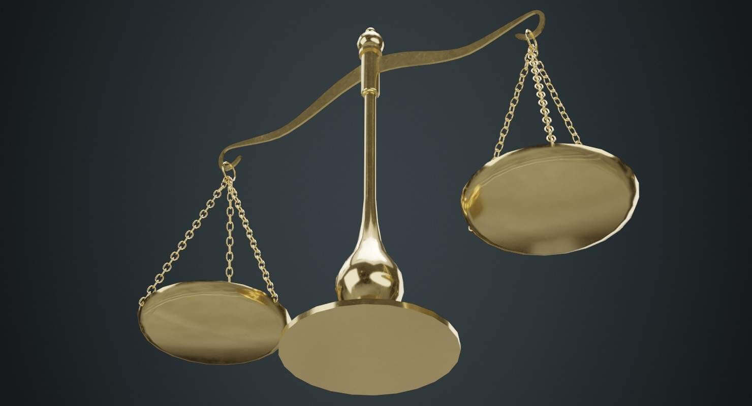 Balance Scale - 3D Model by weeray