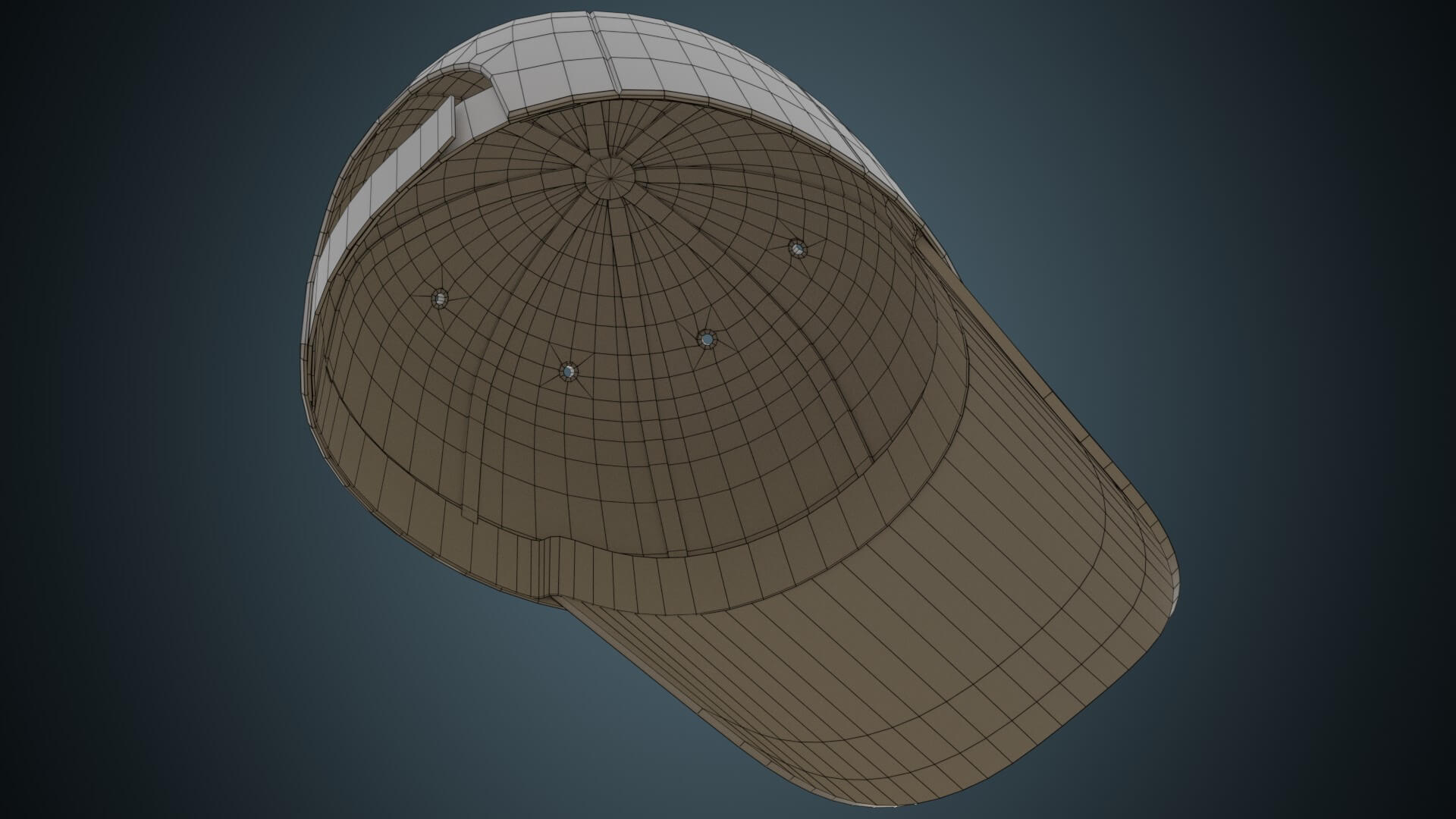 Baseball Cap 1A - 3D Model by weeray