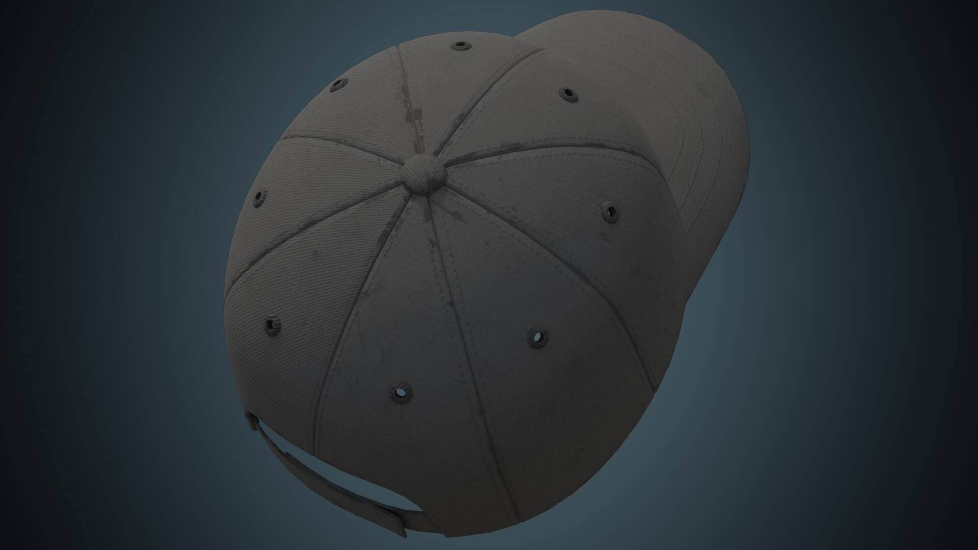 Baseball Cap 1B - 3D Model by weeray