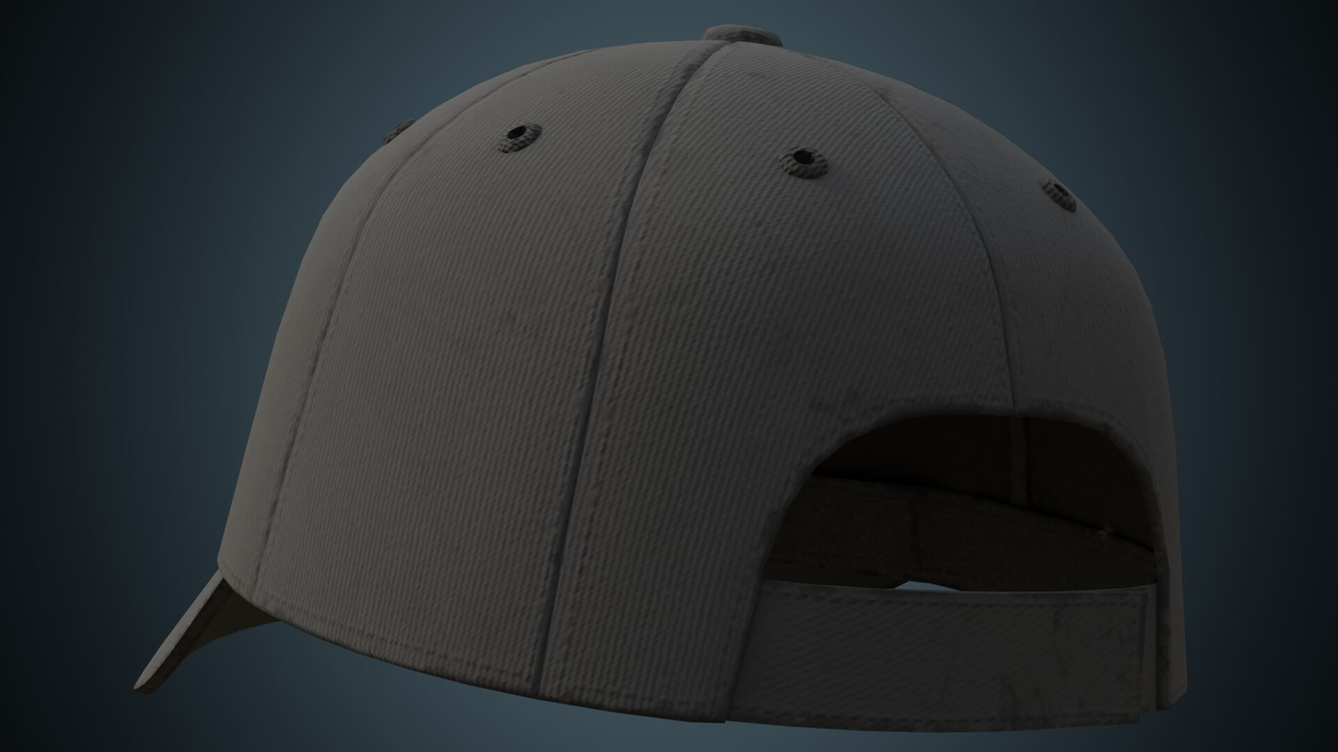 Baseball Cap 1B - 3D Model by weeray