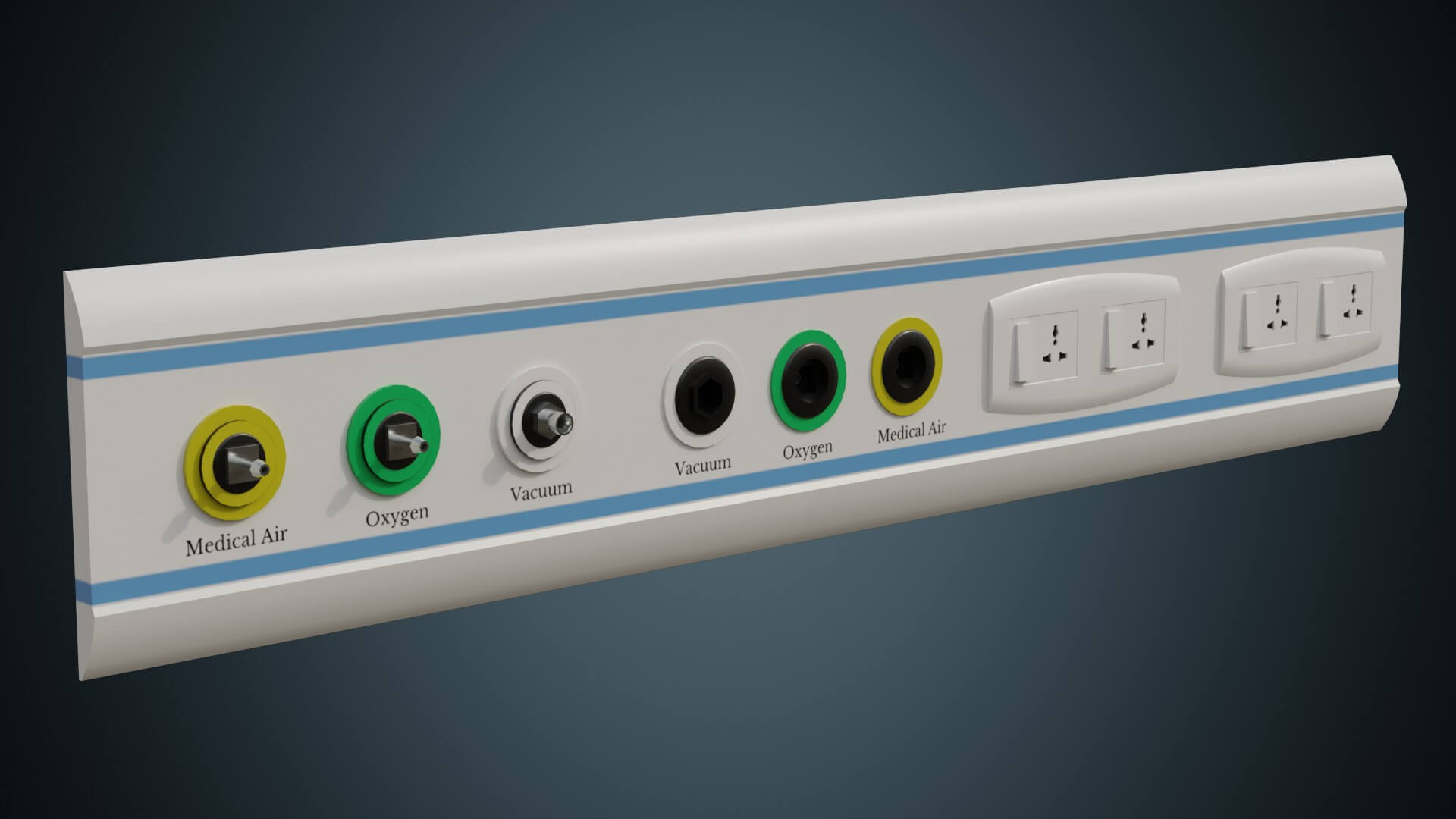 Bed Head Panel 1A - 3D Model by weeray