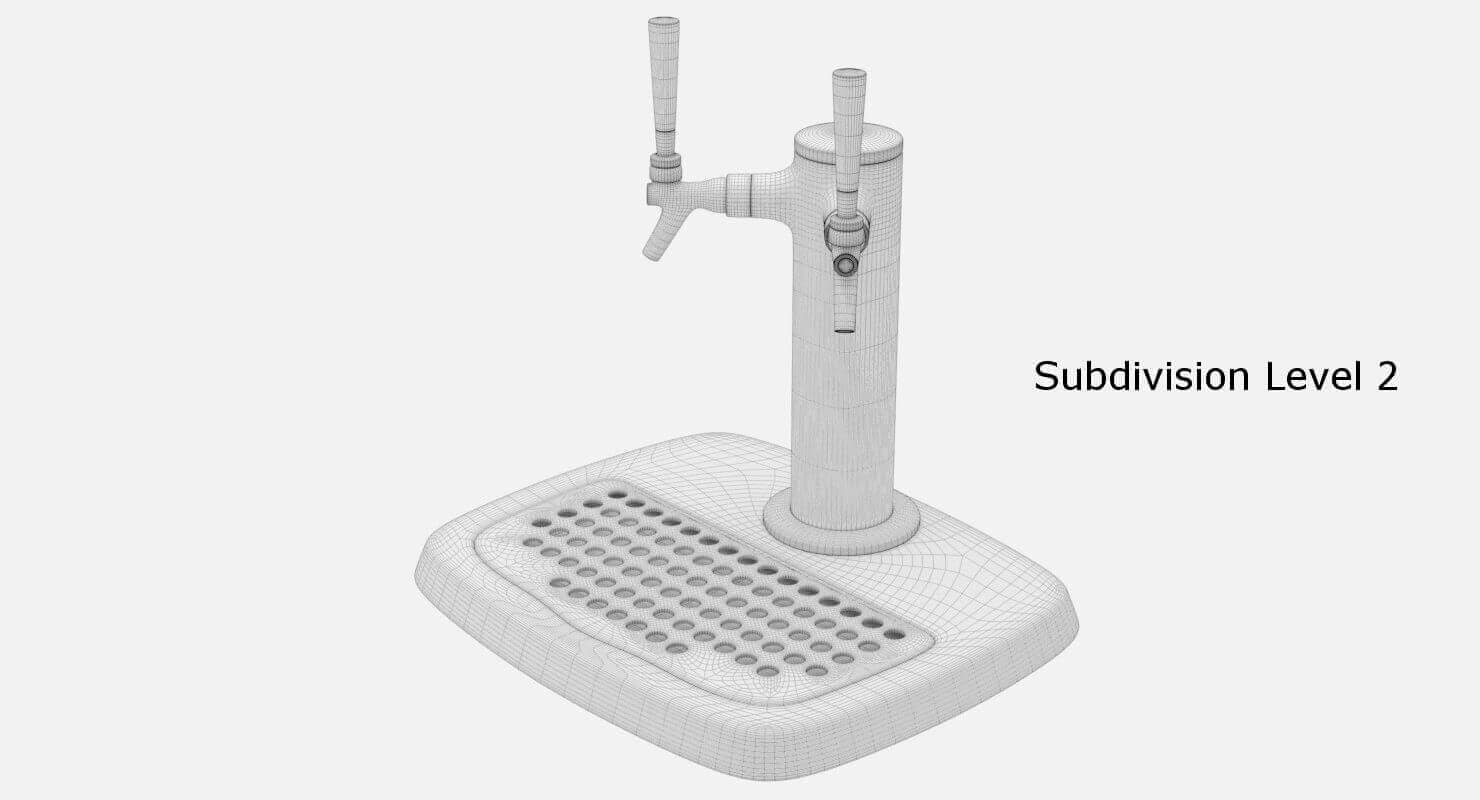 Beer Tap - 3D Model by weeray