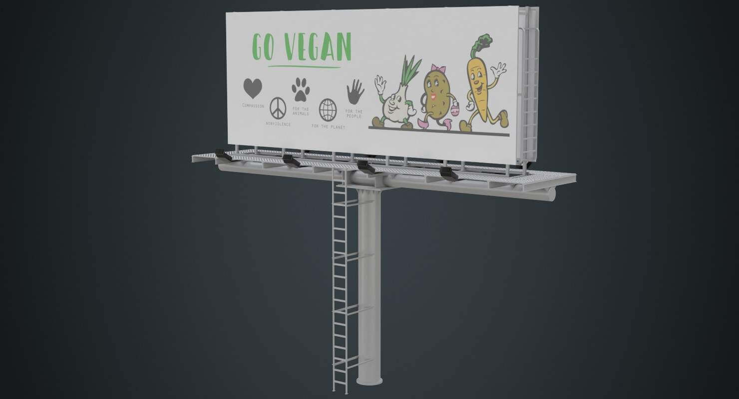 Billboard - 3D Model by weeray
